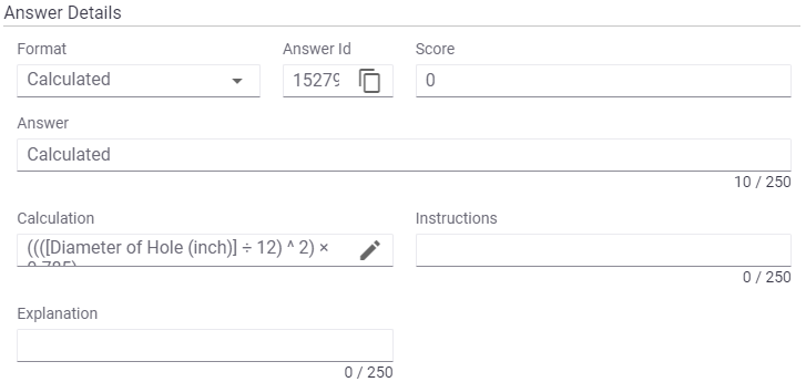 Configure Numeric And Calculated Observation Answers