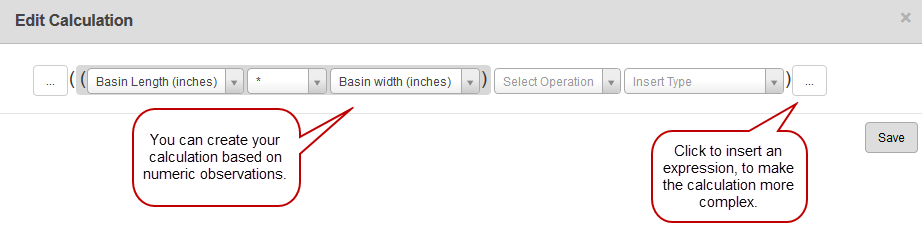 Configure Numeric And Calculated Observation Answers