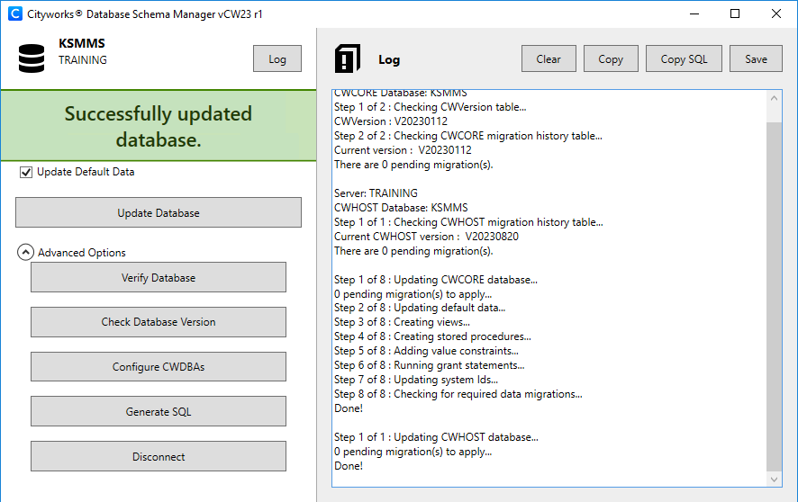Database Schema Manager