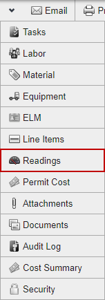 Add an Asset Reading