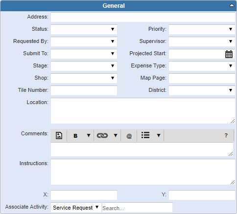Create an Attached Work Order