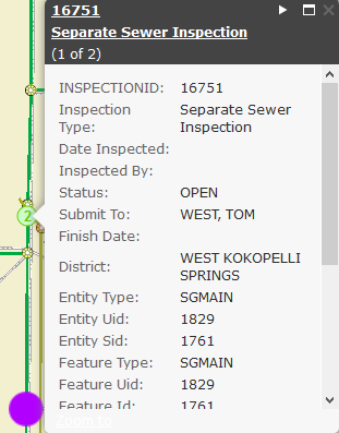 View Event Layers on the Map