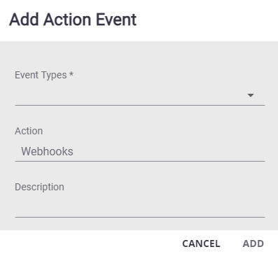 Add or Edit an Action Event