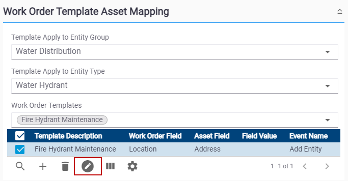 Edit an Asset Mapping