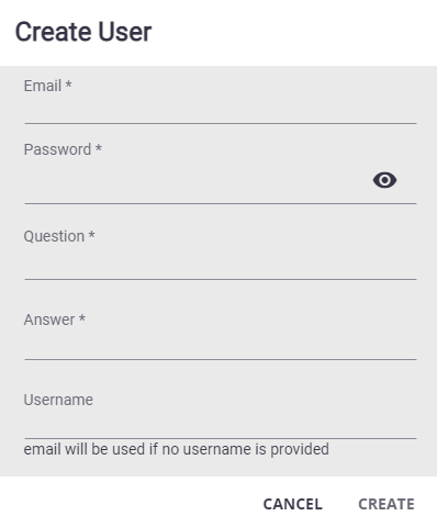 Create a Username