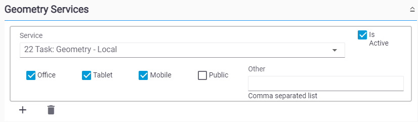 Add Services to a Service Definition