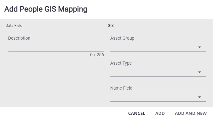 Map People to the GIS