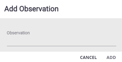 Add a Linear Observation