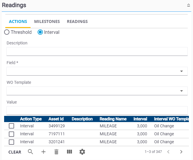 Add Interval Actions