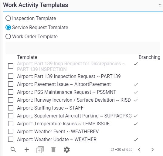 Configure Service Request Template Security