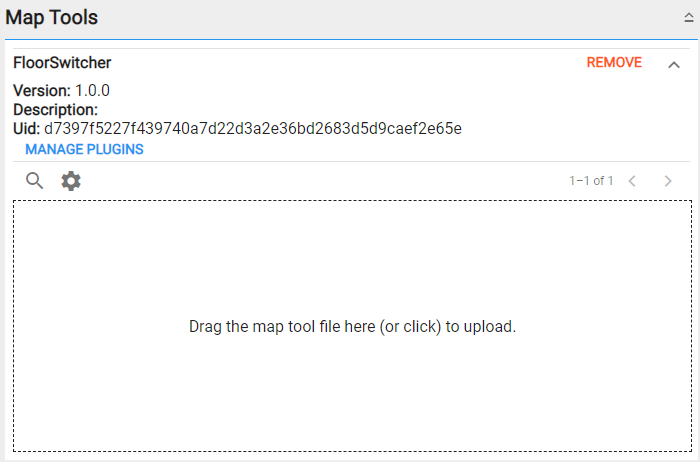 Define Map Tools for a Plugin