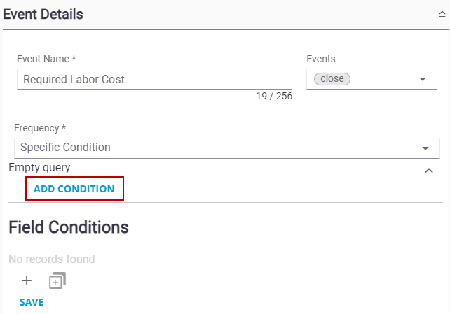 Add a Validation Event
