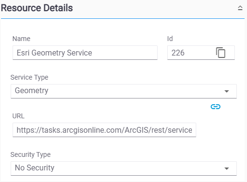 Add a Geometry Service