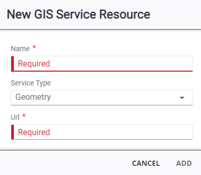 Add a Geometry Service