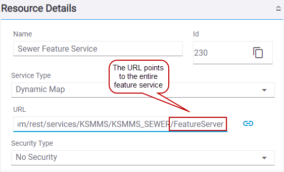 Add a Feature Service