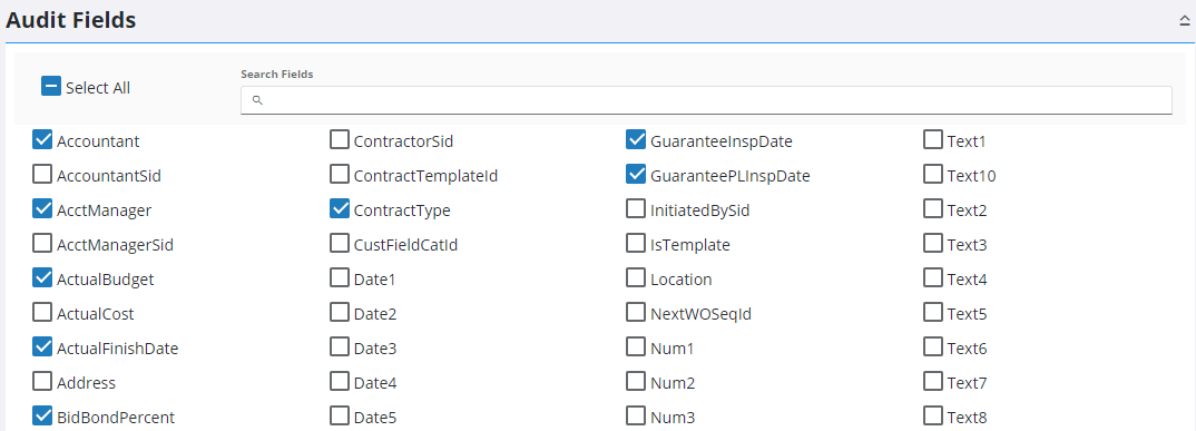 Configure the Audit Log