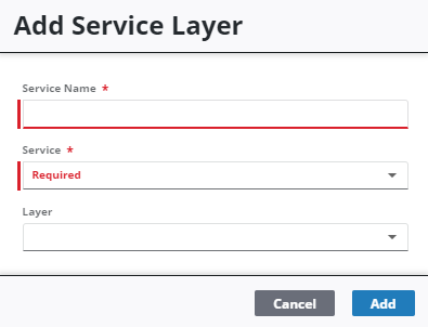 Configure Service Layers