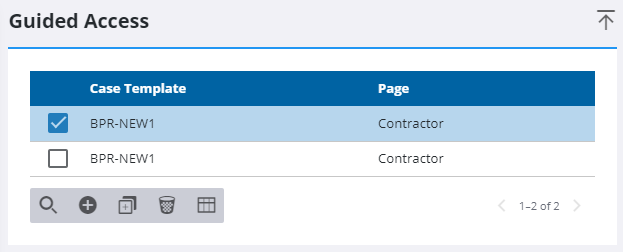 Add or Edit Guided Access