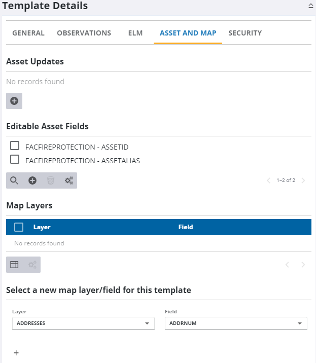 Configure Editable Asset Fields for a Custom Inspection Template