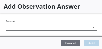 Add a Branch Observation Answer