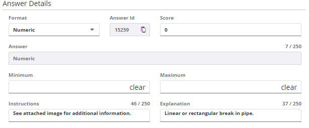Configure Numeric and Calculated Observation Answers