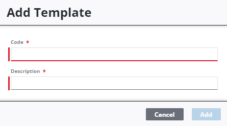 Add or Edit a Service Request Template