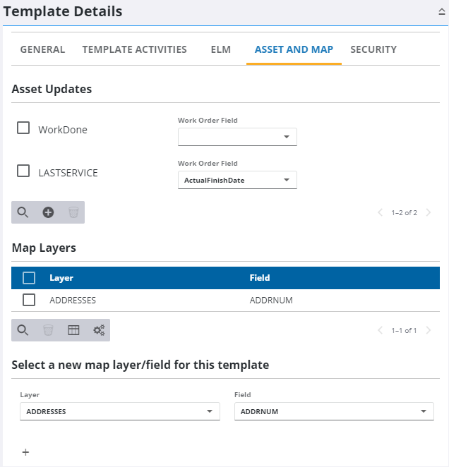 Add GIS Fields to a Work Order Template