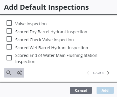 Add Custom Inspections to a Work Order Template