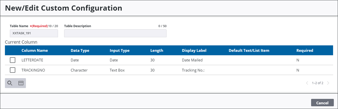 View A Custom Form 5416