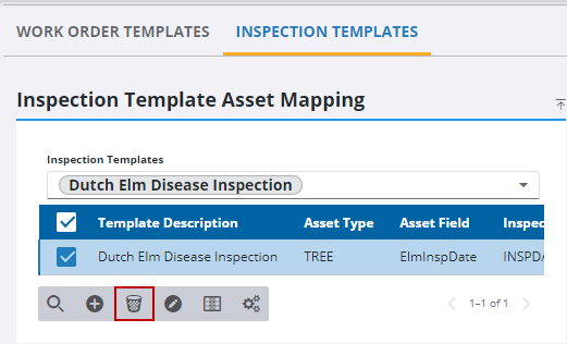 Remove an Asset Mapping