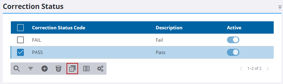 Clone a Checklist Status