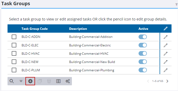 Add A Task Group 
