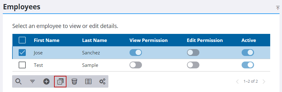 Clone a Contractor Employee