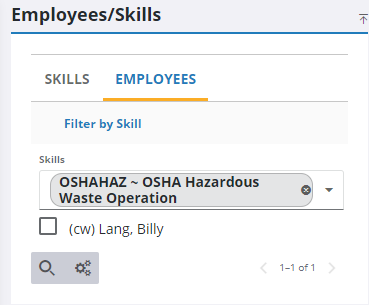 Add a Skill to an Employee