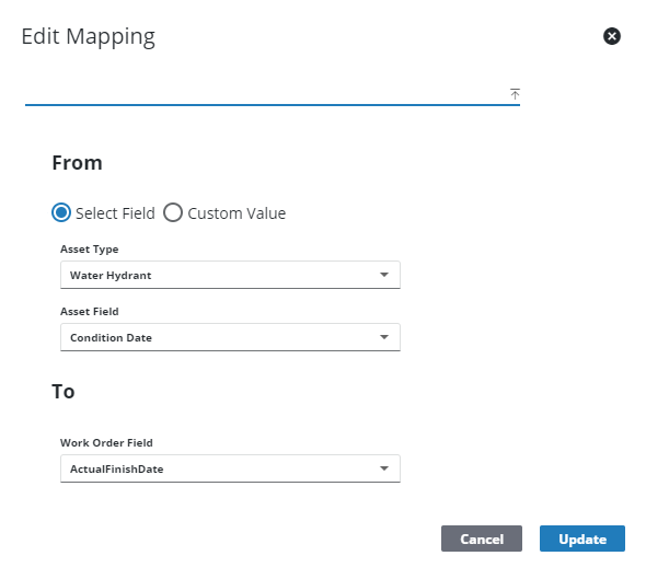 Edit an Asset Mapping
