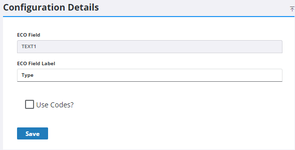 Associate an Equipment Change Out Field with Custom Codes