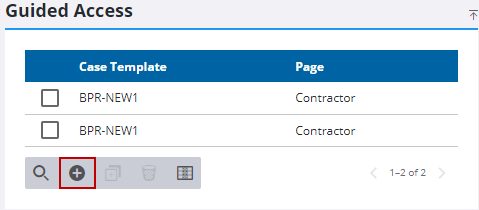 Add or Edit Guided Access