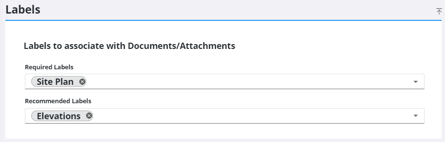 Configure Attachment Labels