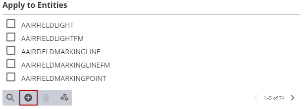 Configure Entities on Custom Inspection Templates