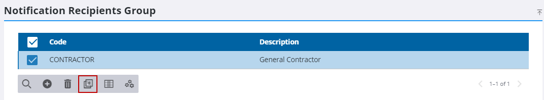 Clone a Notification Recipients Group