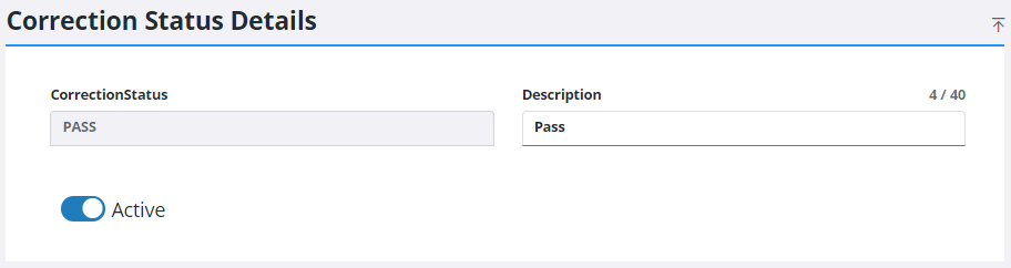 Edit a Checklist Status