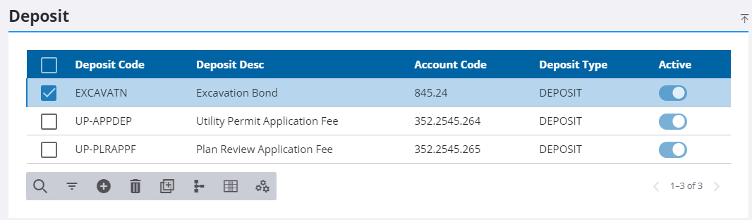 Edit A Deposit