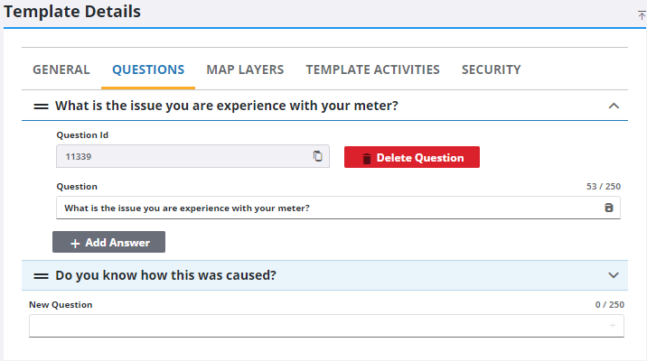 Add or Edit a Linear Answer