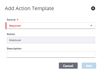 Add or Edit an Action Template