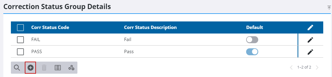 Edit a Checklist Status Group