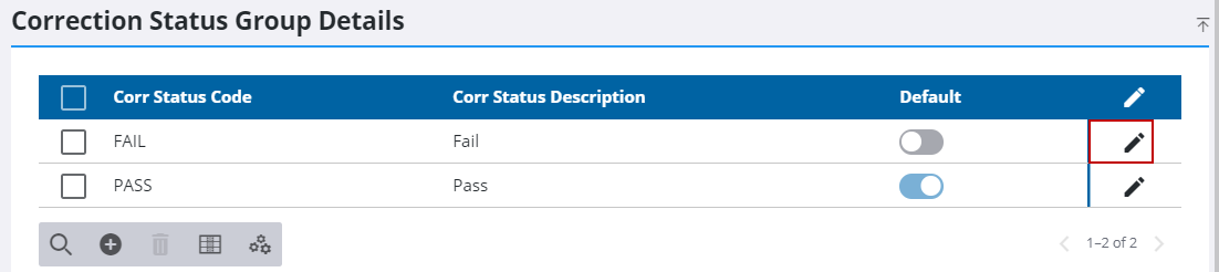 Assign a Checklist Status Group to be the Default