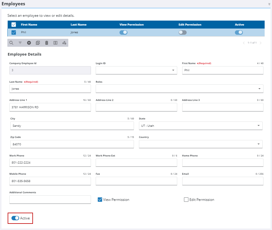 Remove a Contractor Employee