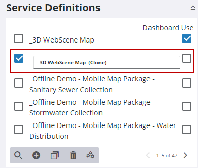 Clone Service Definitions