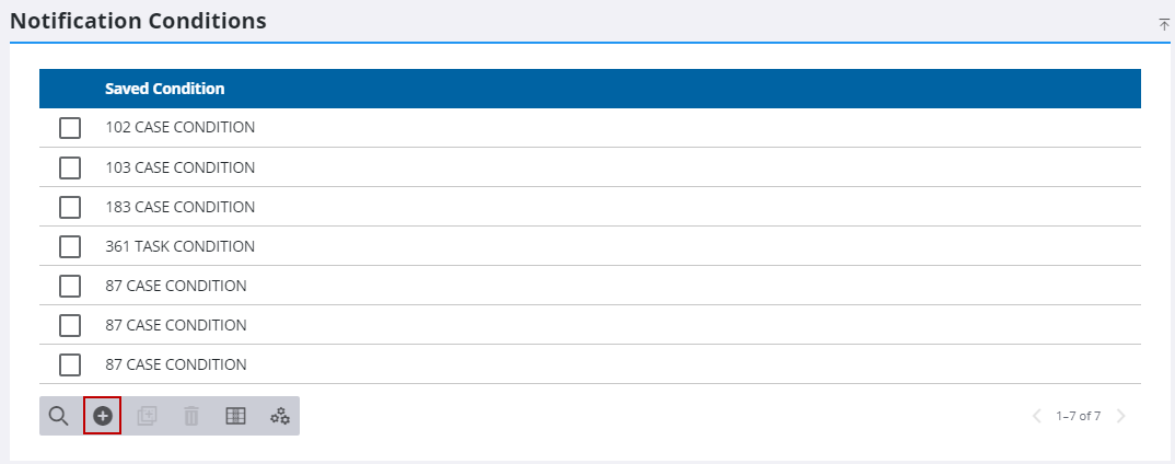 Add a Notification Condition