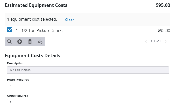 Add Equipment to a Work Order Template